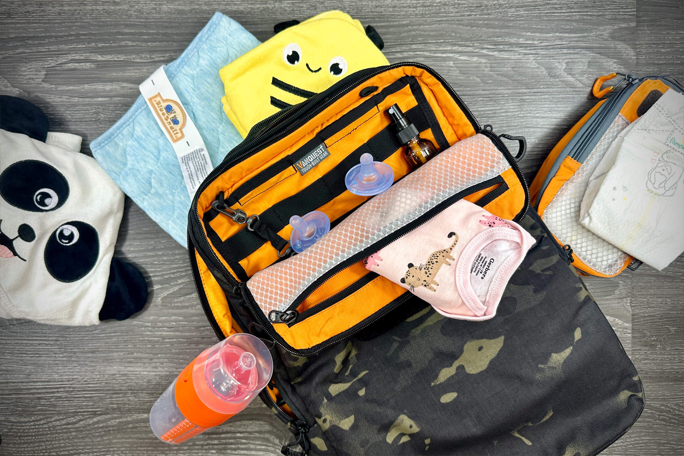 Build a "Dad Bag" with our diaper bag guide | Vanquest